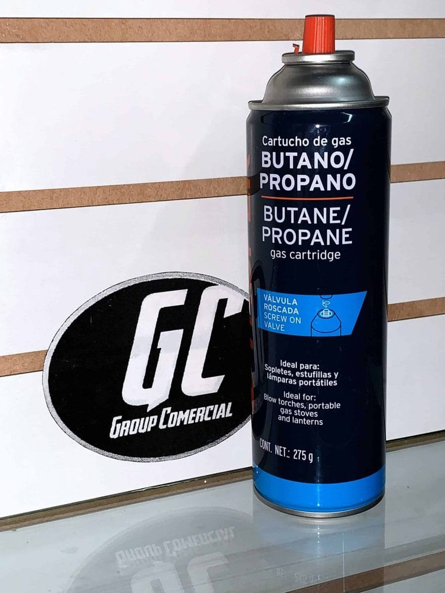 CAJA DE 10 LATAS DE GAS BUTANO VÁLVULA ROSCADA, TRUPER - GROUP ...